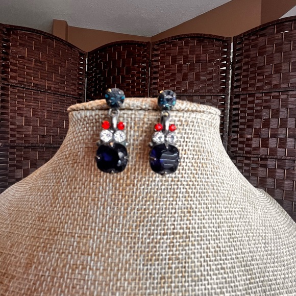 Sorrelli | Jewelry | Sorrelli Blue And Orange Swarovski Crystal ...